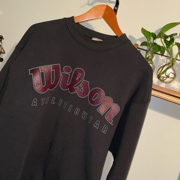 Wilson | Shirts | Vintage Wilson Athleticwear Crew Neck Large Made In ...